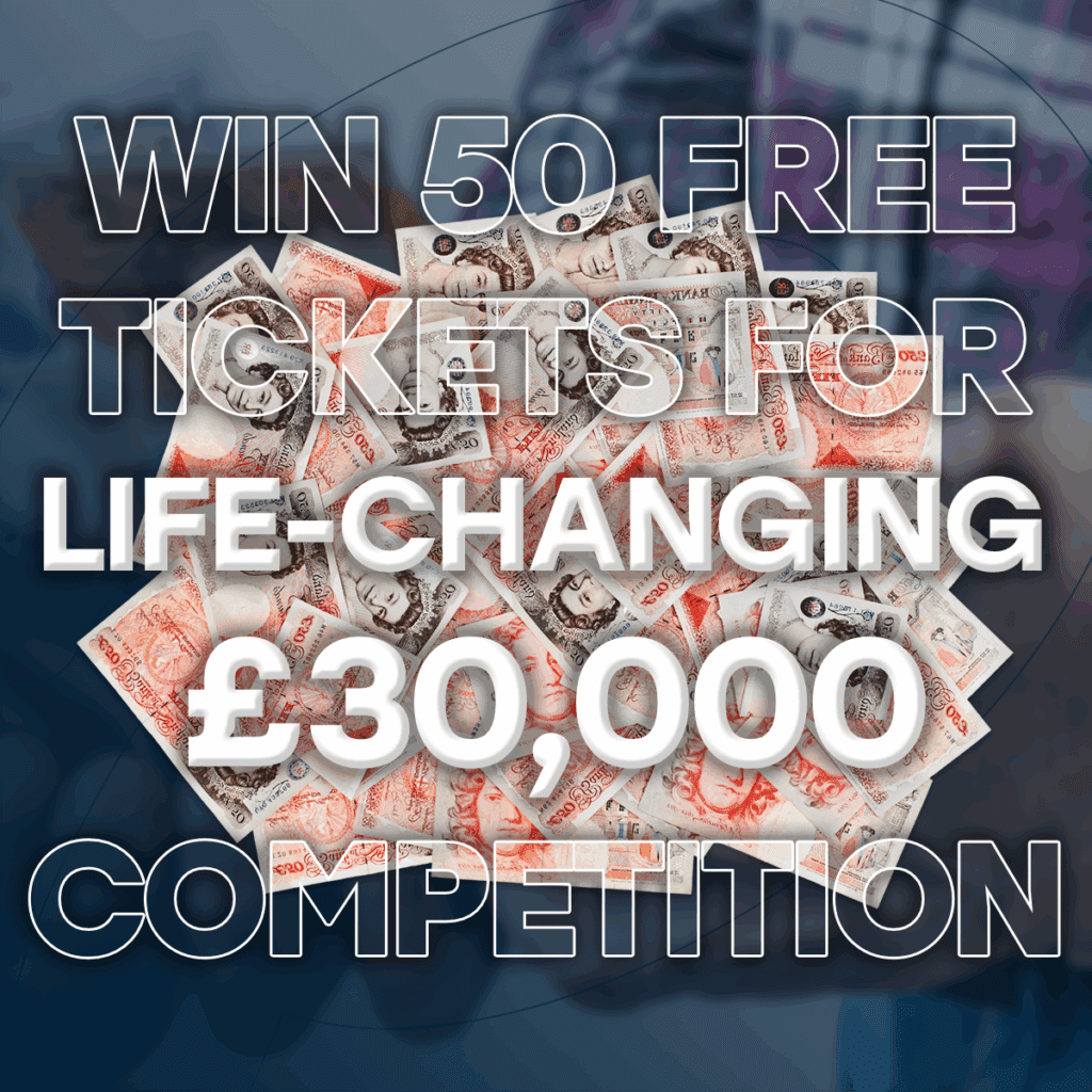 Free Auto-Draw: Win 50 Tickets For £30k Comp - Prize Paradise